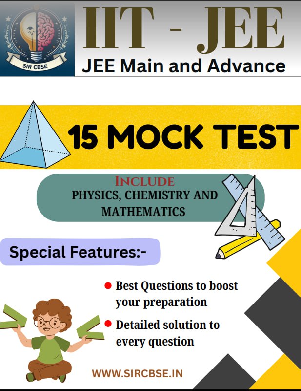 IIT–JEE Mock Test Series (15 Full-Length Tests) JEE Main & Advanced ...